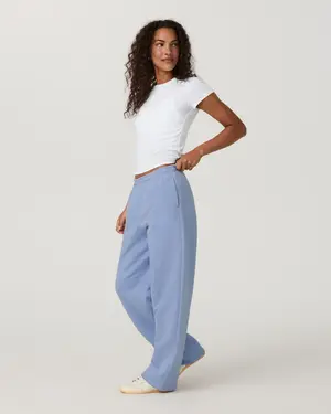 Vuori Restore Straight Leg Sweatpant-long - Celestial