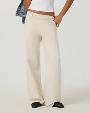 Vuori Maven Pull-on Wideleg-long - Bone