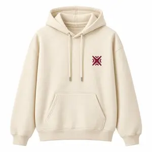 NABA CLOTHING Neutrals Naba Diaspora Cream Hoodie