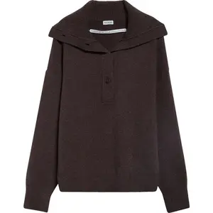 NACKIYE Mixtape Wool & Cashmere Sweater - Choco