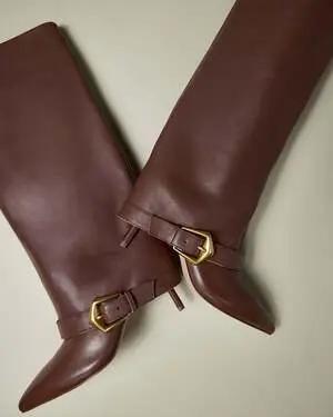 Vince Camuto Margee Wide Calf Cuff Knee High Boot