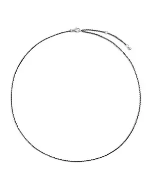 Monica Vinader Sterling Diamond-cut Rolo Chain - Silver