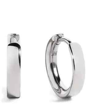 Monica Vinader Sterling Huggie Earrings - Silver