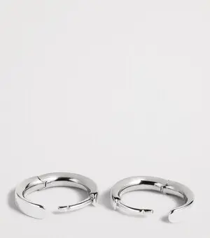 Monica Vinader Sterling Huggie Earrings