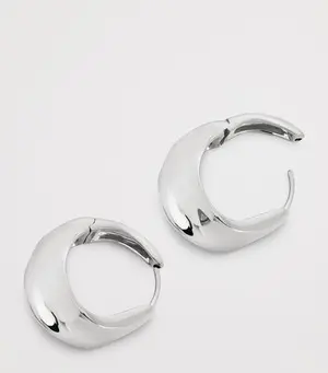 Monica Vinader Medium Sterling Nomade Hoop Earrings