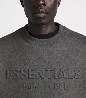 Fear Of God Logo Relaxed 90s Sweatshirt