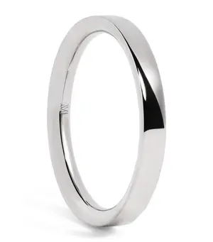 Monica Vinader Sterling Essential Stacking Ring - Silver