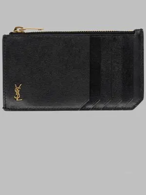 Saint Laurent Portacarte "fragments" Tiny Cassandre