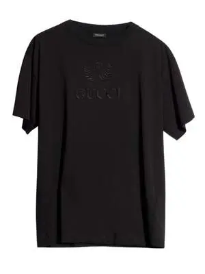 Gucci 100% Cotton T-shirt - Black