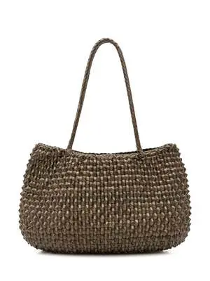Dragon Diffusion Cactus Basket Mini Shoulder Bag - Khaki