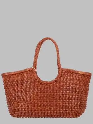 Dragon Diffusion Textured Leather Shoulder Bag