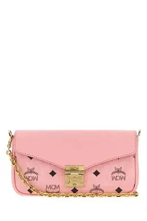 Mcm Traci V Mini Canvas Shoulder Bag - Printed