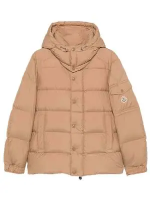 Moncler Piumino Corto Maya 70 Con Cappuccio - Brown