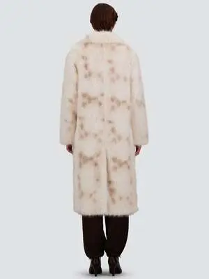Herno Cappotto Tocco Pelliccia Effetto Lince