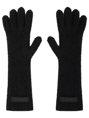 Jacquemus Les Gants Gros Grain - Black