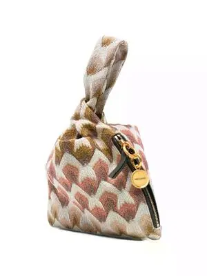 Missoni Zigzag-knit Knotted Mini Bag
