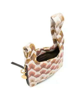 Missoni Zigzag-knit Knotted Mini Bag