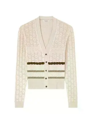 RETORI Mix-stitch Knit Cardigan - Neutrals