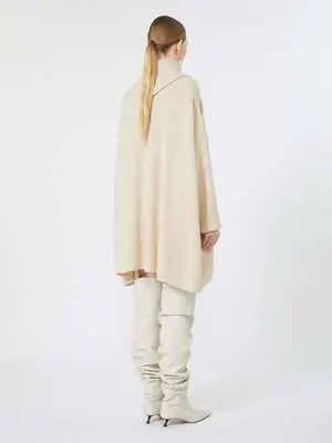 Sportmax Oversized Wool And Cashmere Dress - Multicolor