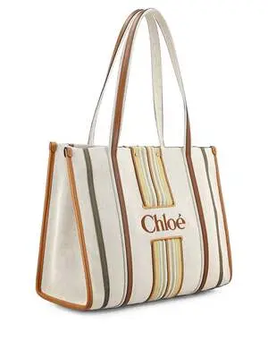 Chloé Tote Bag Woody Loop In Tela