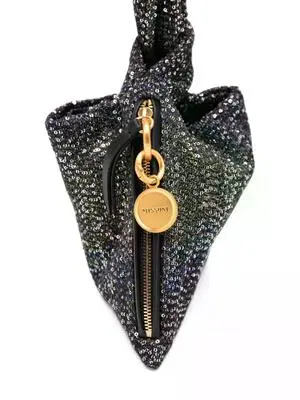 Missoni Sequin-embellished Knotted Mini Bag