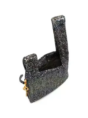 Missoni Sequin-embellished Knotted Mini Bag