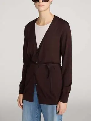FRAME The Tie Waist Cardigan