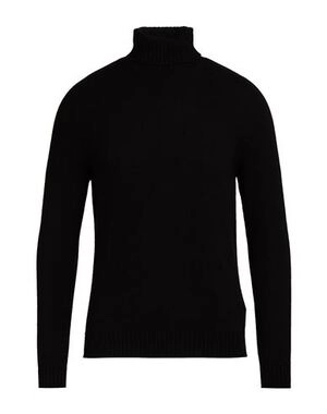 Alpha Studio Turtleneck Size Merino Wool - Black