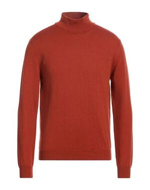 BELLWOOD Turtleneck Size Cotton, Wool, Cashmere - Rust