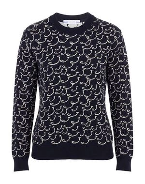 JACOB COHЁN Sweater Size Virgin Wool - Blue
