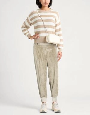 Peserico Pants Size Viscose, Elastane - Light Grey