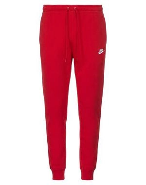 Nike Sportswear Club Man Pants Red Size Xl Cotton, Polyester Red