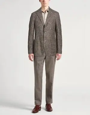 AT.P.CO At. P.co Blazer Charcoal Size Wool, Polyester, Silk