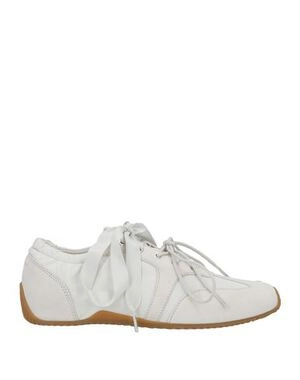 Rag & Bone Sneakers Size Leather, Textile Fibers - Light Grey