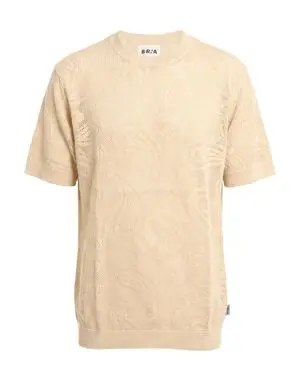 BERNA Sweater Size Cotton, Acrylic - Beige