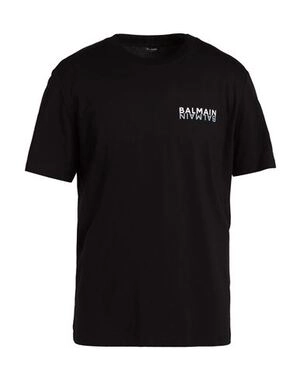 Balmain T-shirt Size Cotton - Black