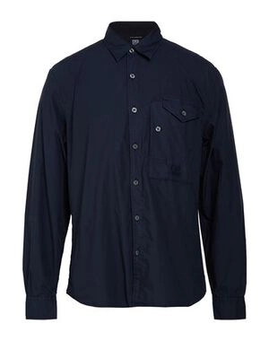 C.P. COMPANY C. P. Company Man Shirt White Size Xxl Cotton Navy