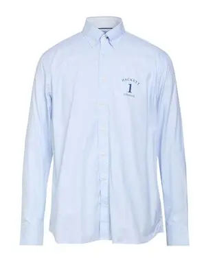 HACKETT  Shirt Sky Size Cotton