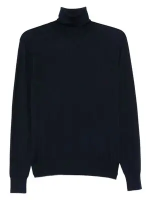Saint Laurent Cashmere, Wool And Silk Turtleneck