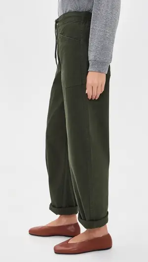 DAZE Villa Drawstring Barrel Pants