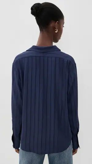 Donni. The Shadow Stripe Shirt