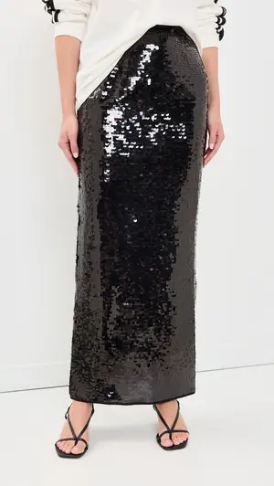 VRG GRL Devyn Sequin Midi Skirt