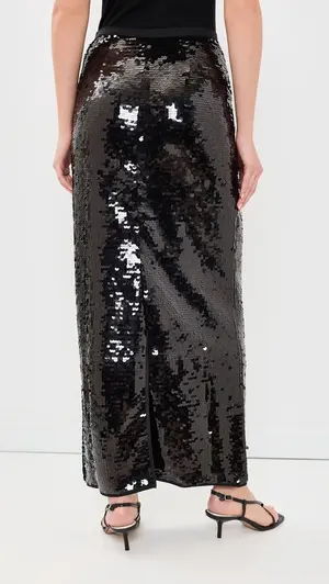 VRG GRL Devyn Sequin Midi Skirt