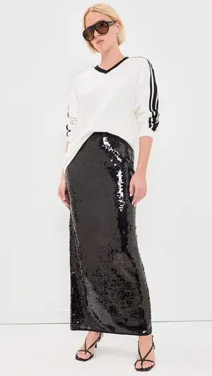 VRG GRL Devyn Sequin Midi Skirt