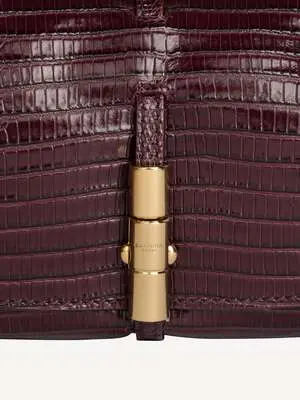 Balmain Embossed Leather Metropolis Bag