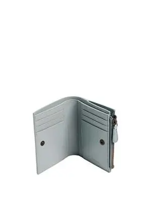 Balenciaga Le City Bifold Wallet In Arena Lambskin With Charms
