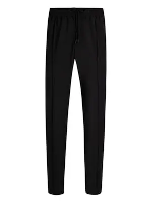 Dolce & Gabbana Drawstring-waist Wool Blend Tapered Trousers