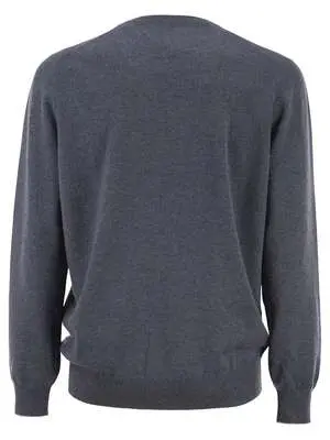 Brunello Cucinelli Cashmere Crew Neck Sweater