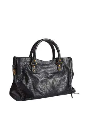 Balenciaga Le City Medium Bag In Arena Leather