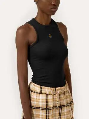 VIVIENNE WESTWOOD 90s Ribbed Tank Top